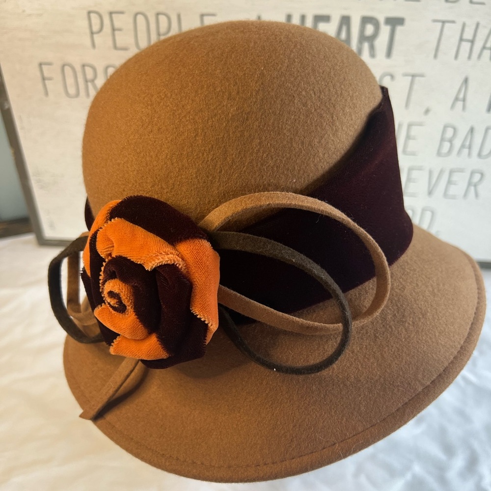 Galliano Sorbatti Wool Hat - Made In Italy - Gem